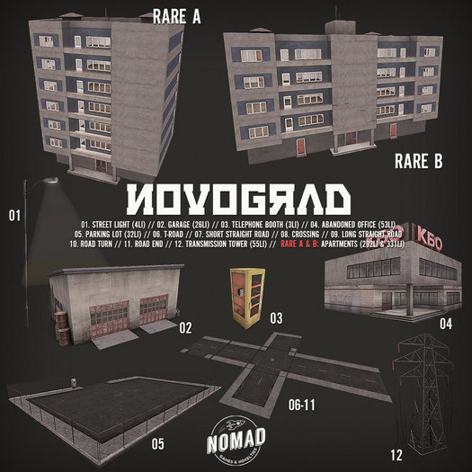Second Life Marketplace - NOMAD // NOVOGRAD // 09